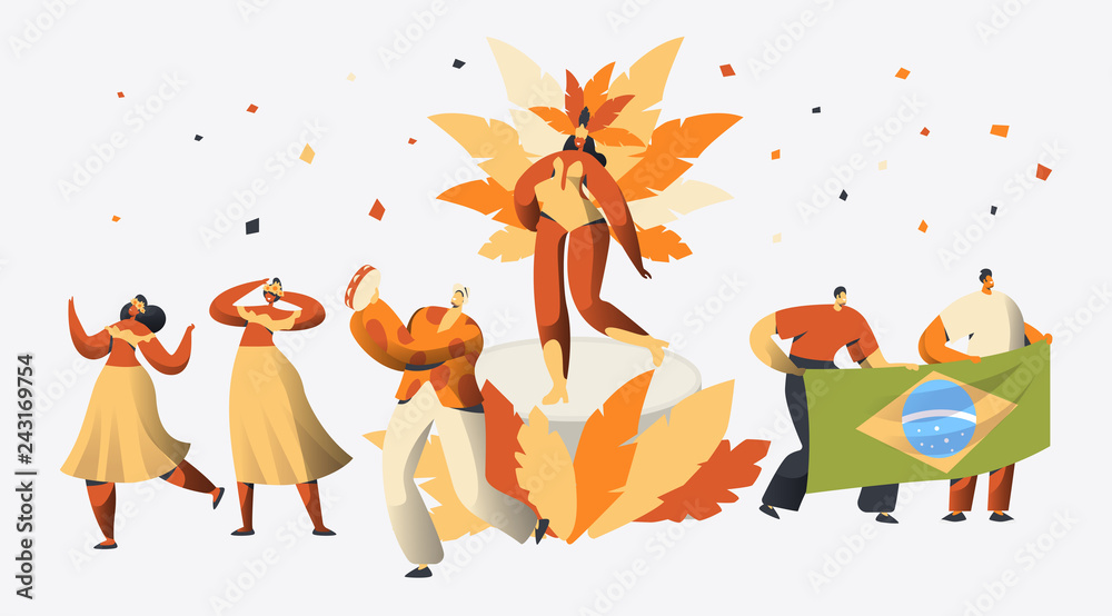 Samba Dance Clip Art