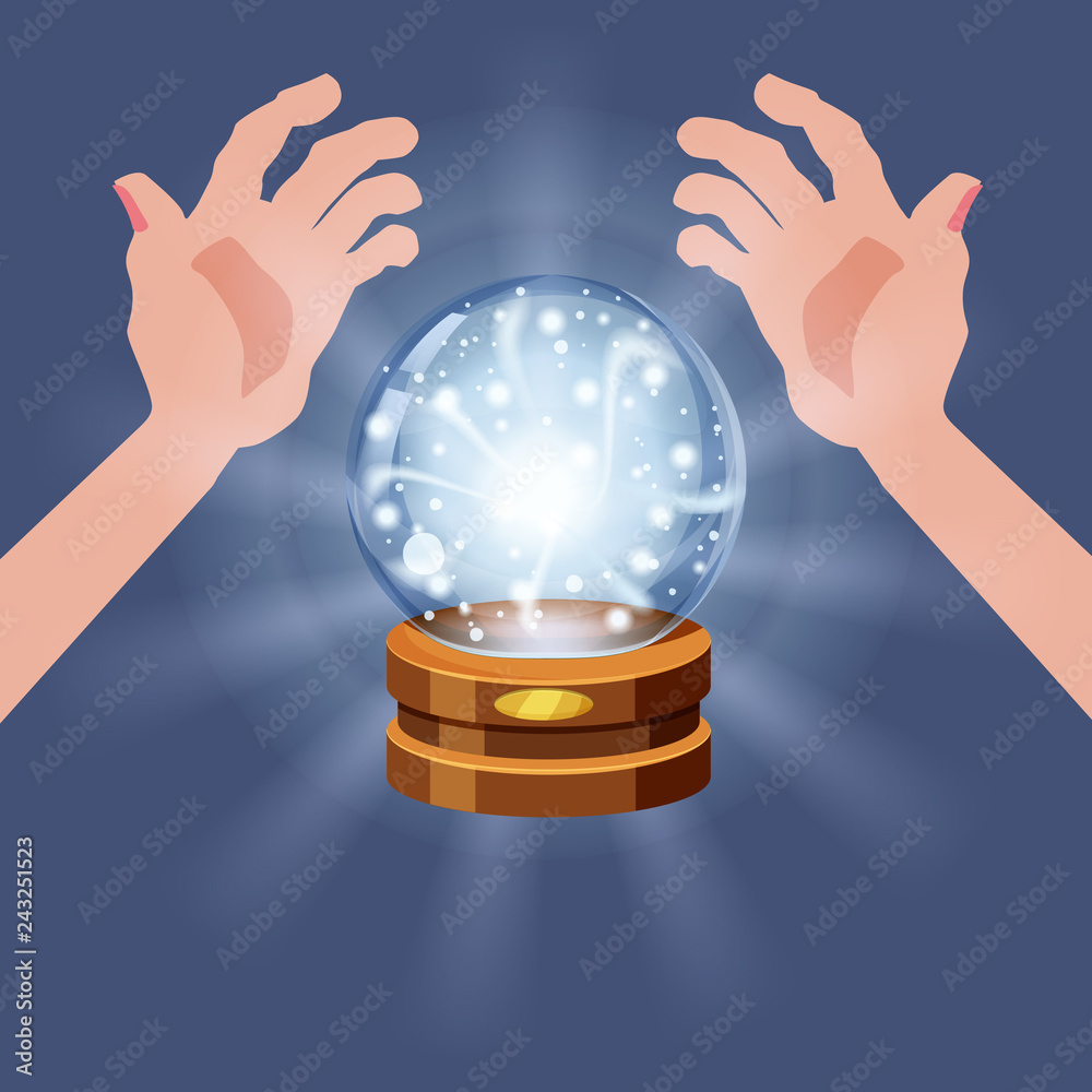 Magic Crystal Ball Hands