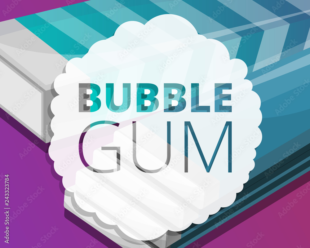 Cartoon Pack Of Gum