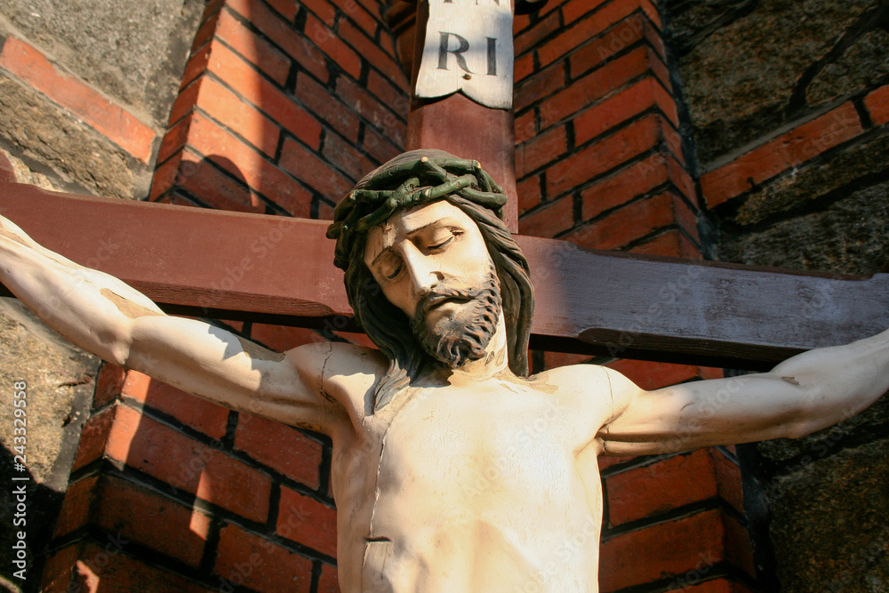 Jesus Christ on the cross Stock Photo | Adobe Stock