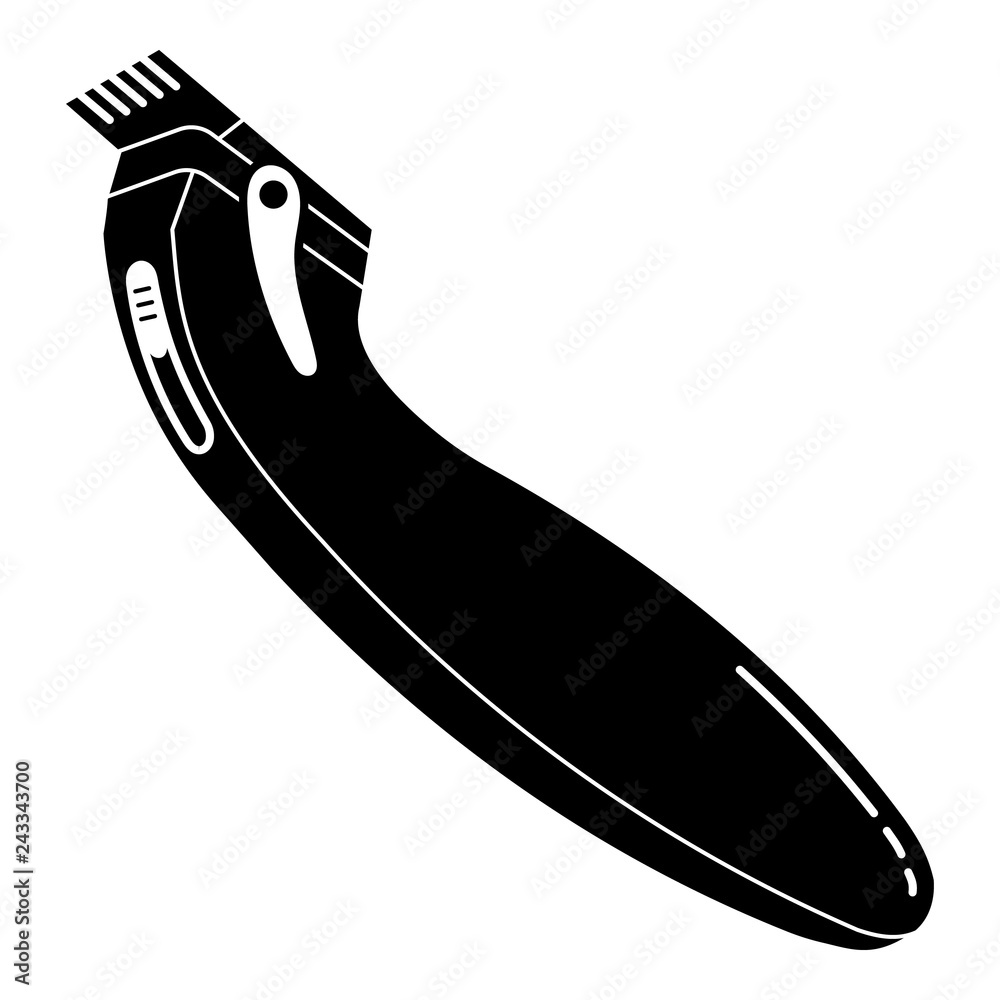 Modern hair clipper icon. Simple illustration of modern hair clipper ...
