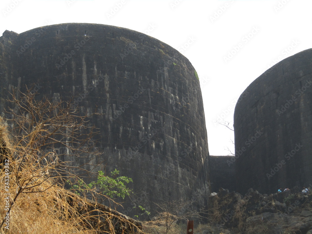 Raigad fort near Panvel is very tall and attractive, where Shivaji ...