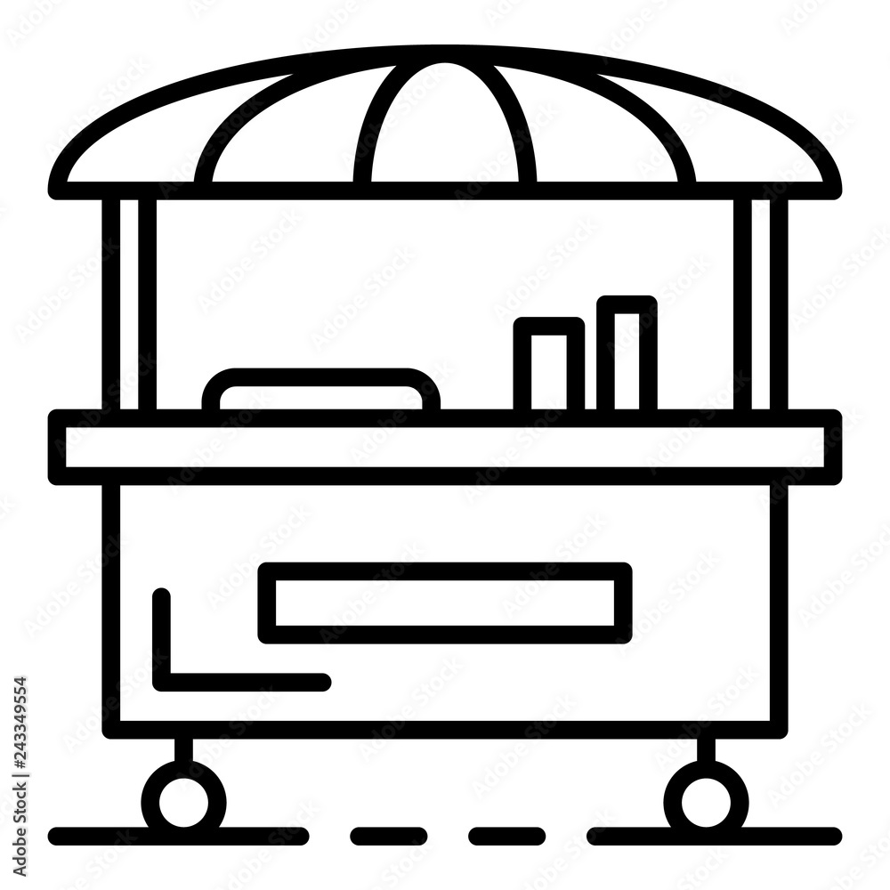 Food Kiosk Icon