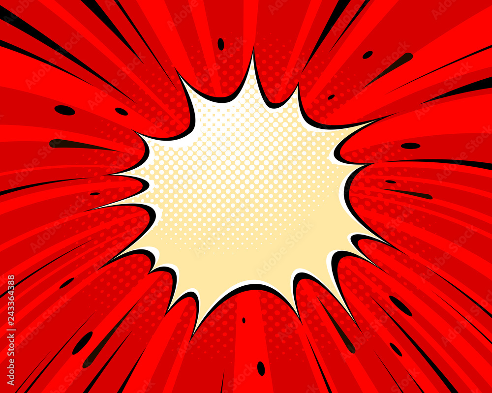 Exploding Pop Cartoon