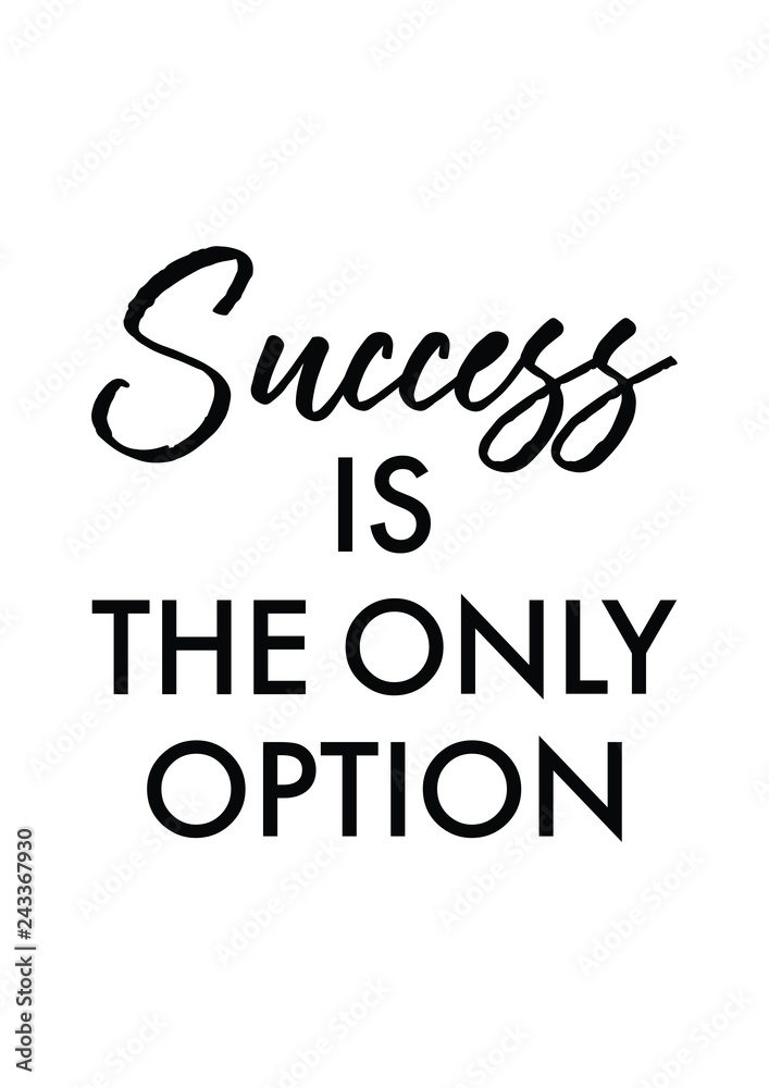 Lettering quotes motivation for life and happiness. Calligraphy ...