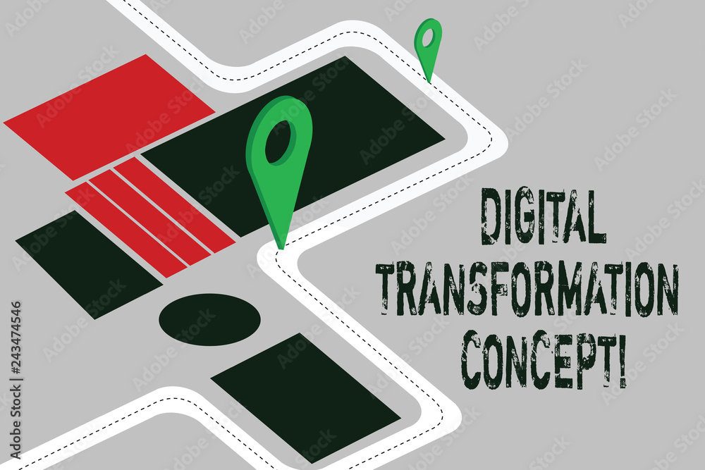 Word writing text Digital Transformation Concept. Business concept for ...