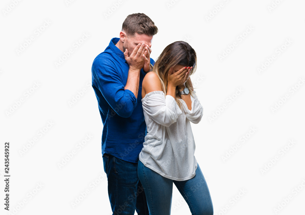 Couples Crying Together