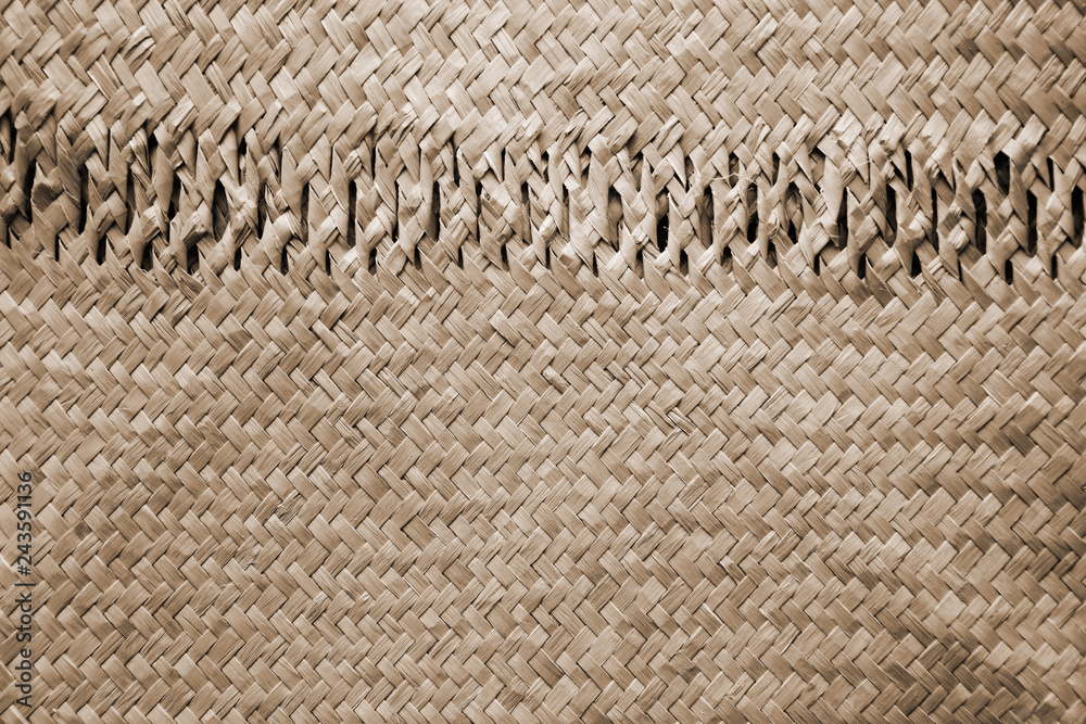 Maori woven flax kite bag Stock Photo | Adobe Stock