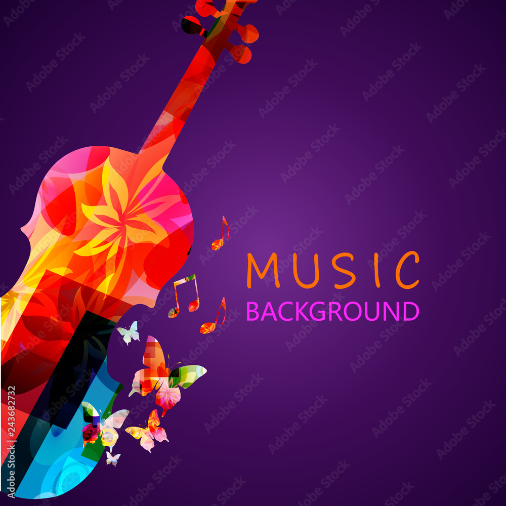 Music Instruments Designs Background