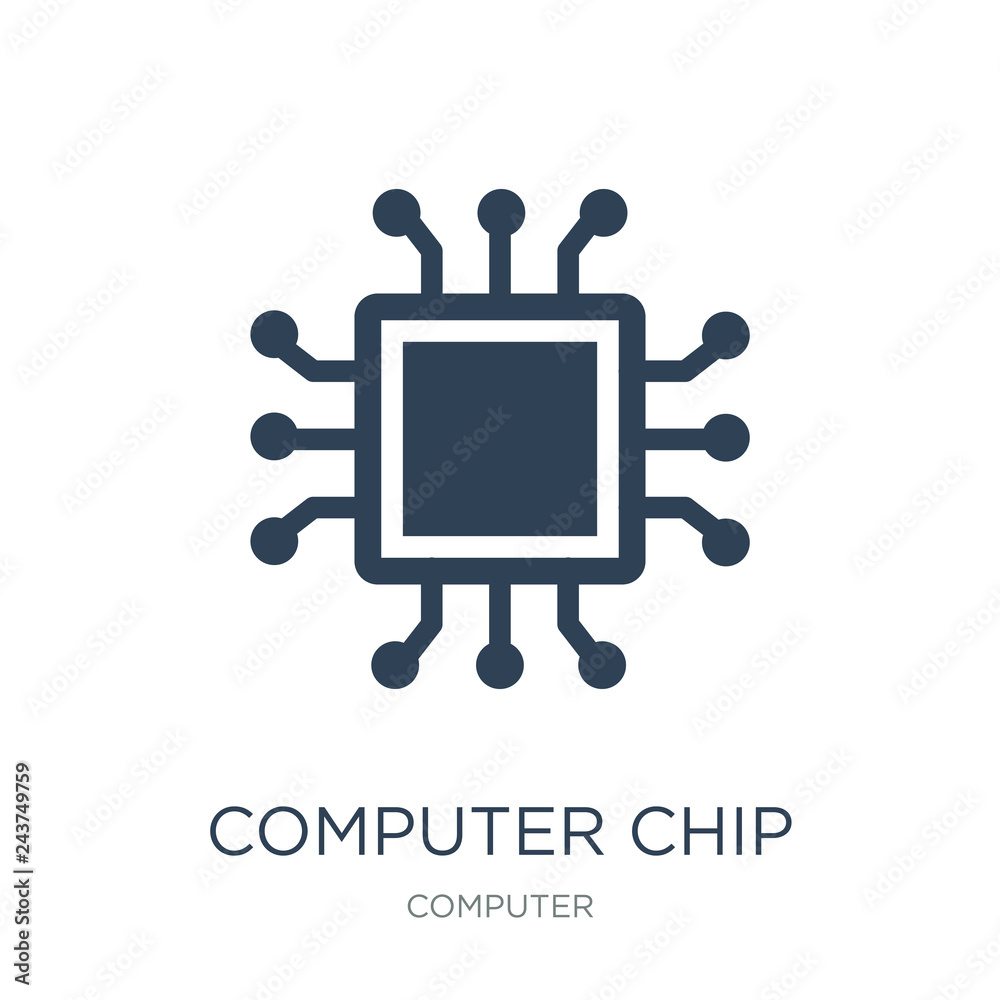 Computer Chip Icon
