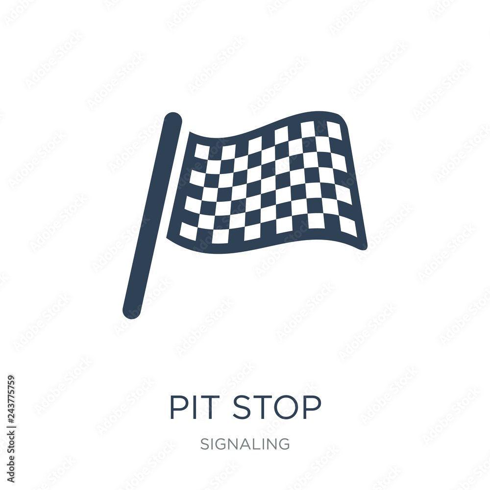 pit stop icon vector on white background, pit stop trendy filled icons ...