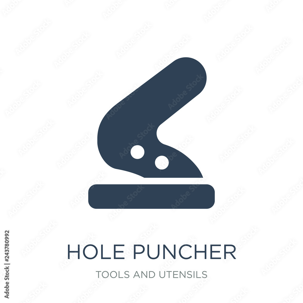 hole puncher icon vector on white background, hole puncher trendy ...