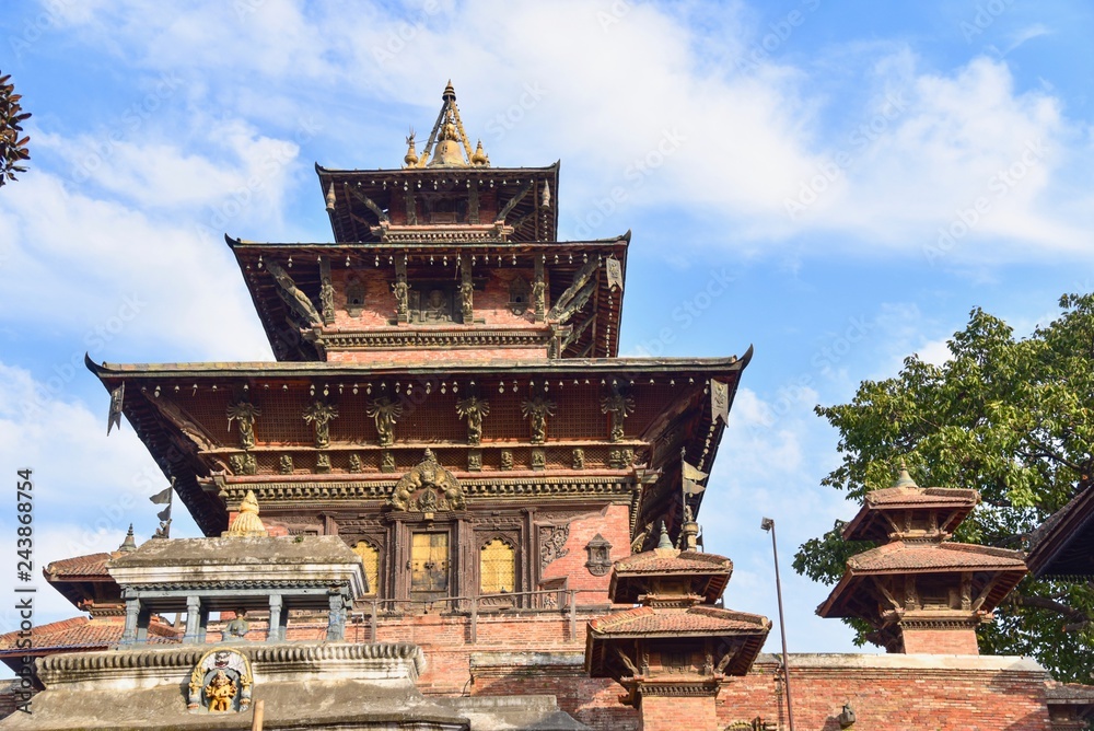 Taleju Temple in Hanuman Dhoka at Kathmandu Durbur Square in Nepal ...