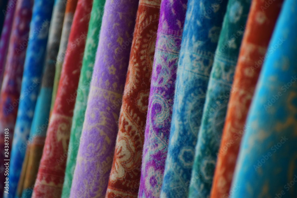 Beautiful traditional Indian textiles background Stock Photo | Adobe Stock