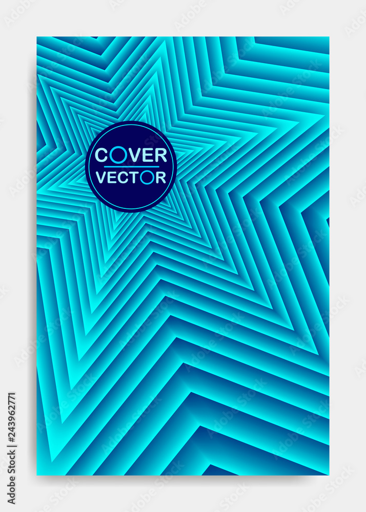 Cover design template for decoration presentation, brochure, catalog ...