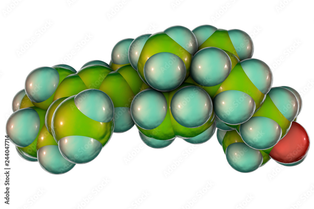 Calcidiol molecule, also called calcifediol, major circulating ...