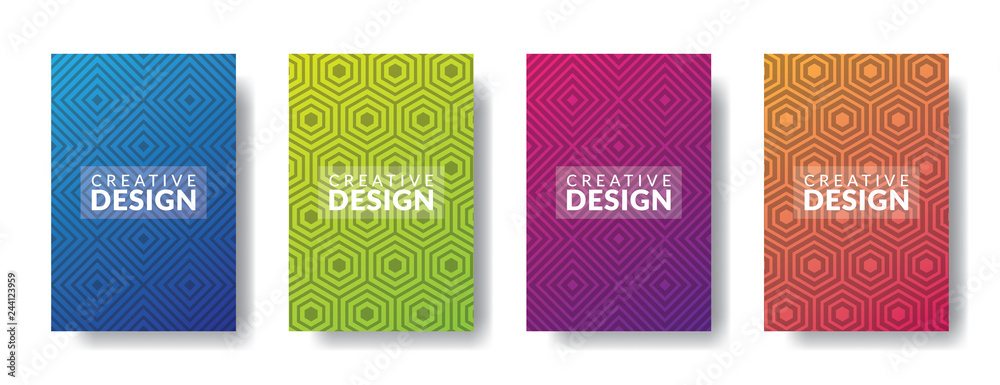 Vector infographic design template with 4 types or stages, vector icons ...