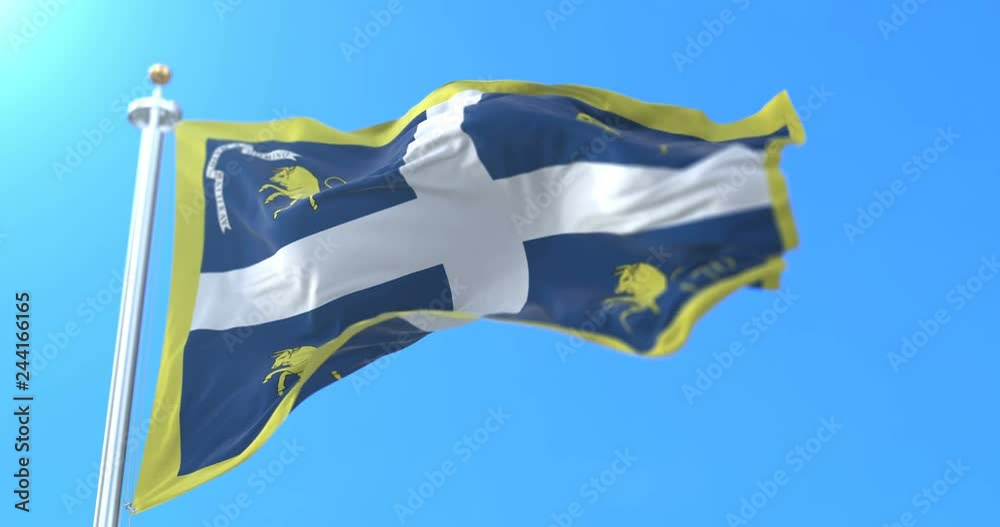 Flag of the italian city of Turin in the region of Piedmont, Italy ...