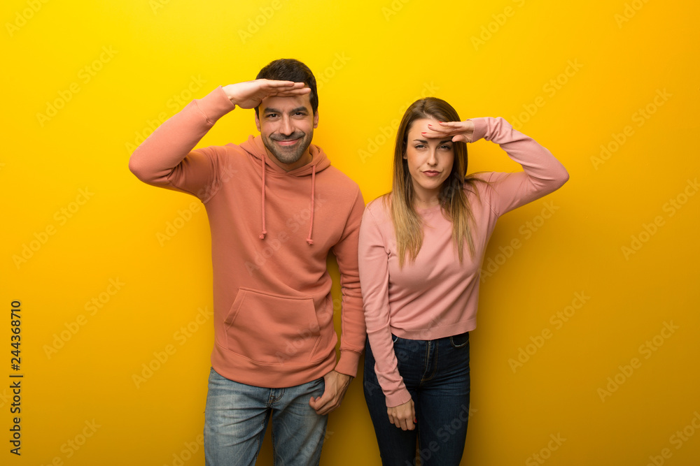 People Looking At Something