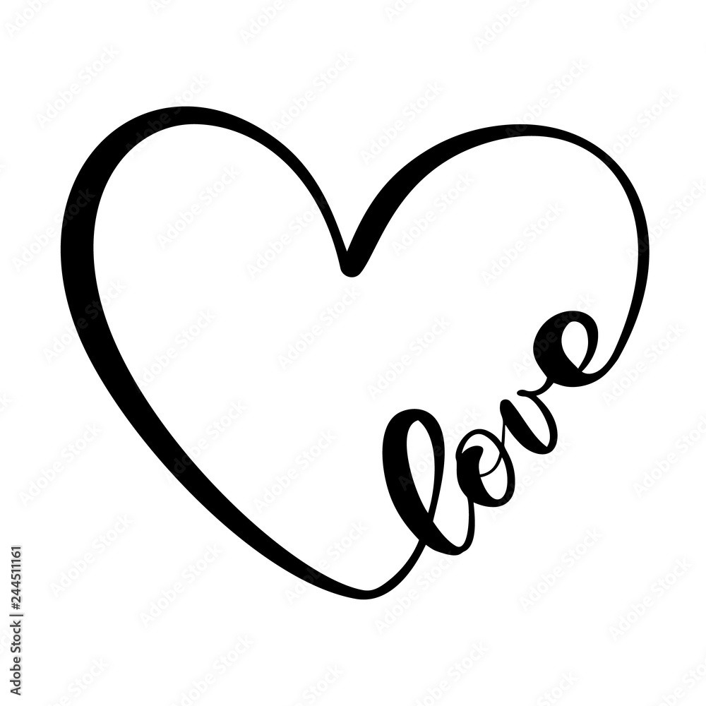 Love Calligraphy Designs