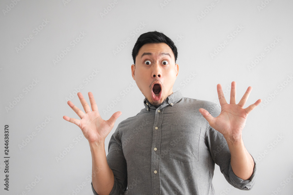 Guy Pointing Both Hands Meme