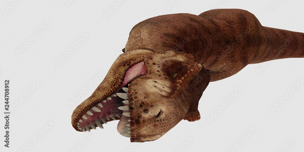 Extremely detailed and realistic high resolution 3d illustration of a T ...