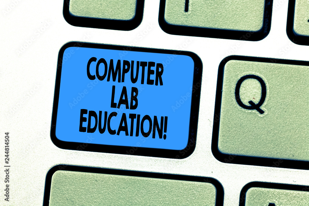 Computer Lab Sign