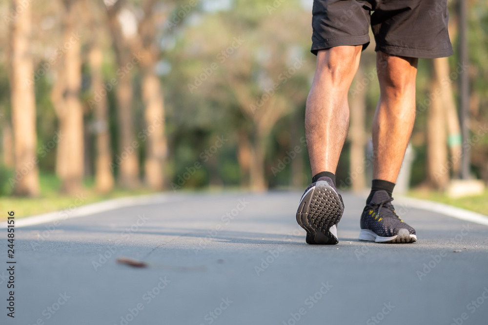 Man Walking Exercise