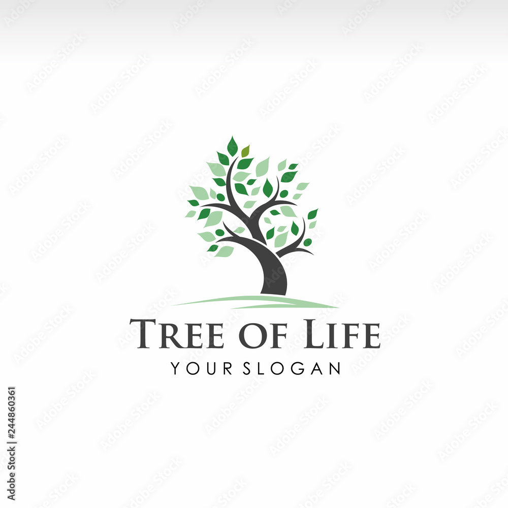 human tree, tree of life vector illustration Stock Vector | Adobe Stock