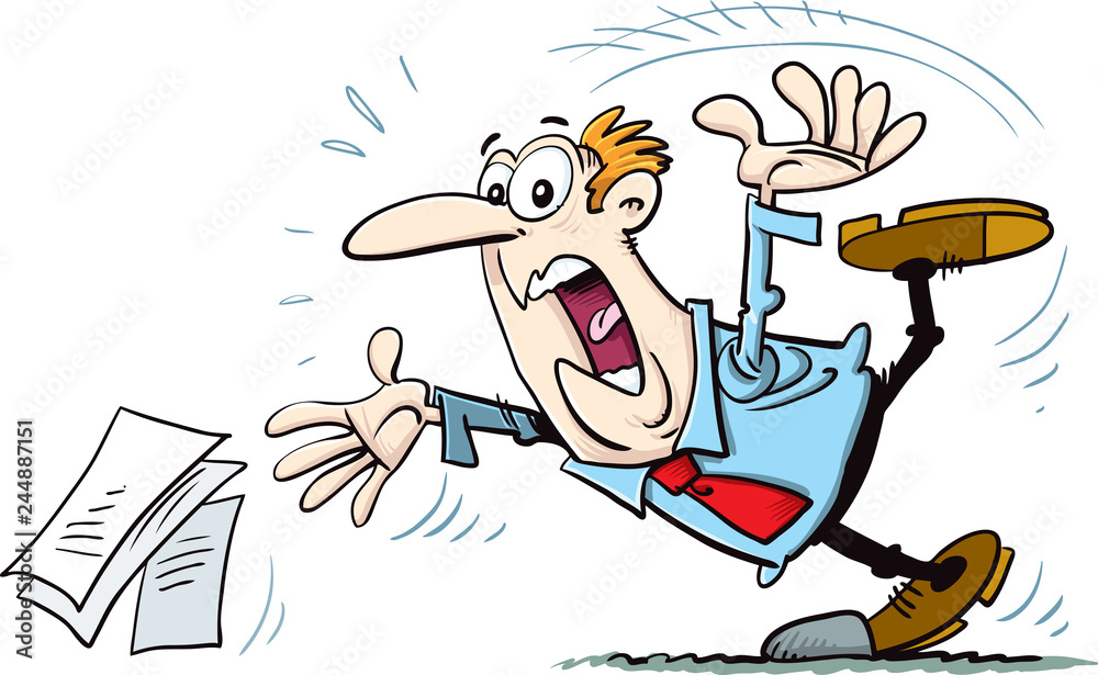 Person Tripping Over