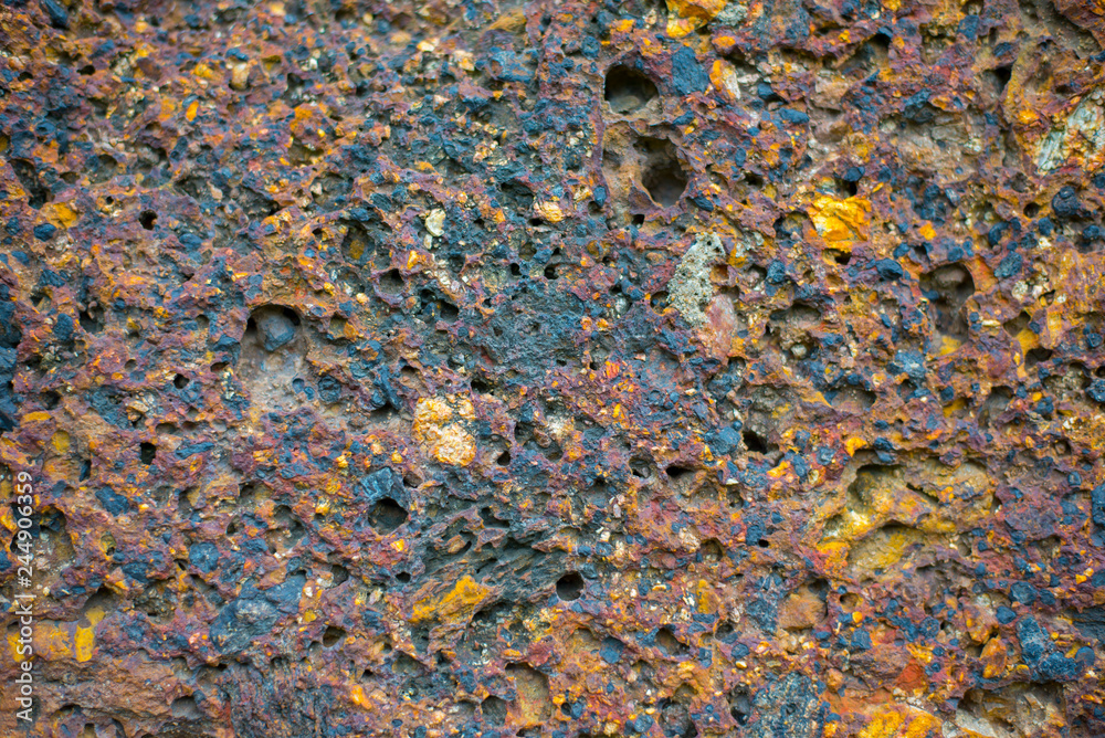 texture and pattern of old stone surface with rust Stock Photo | Adobe ...