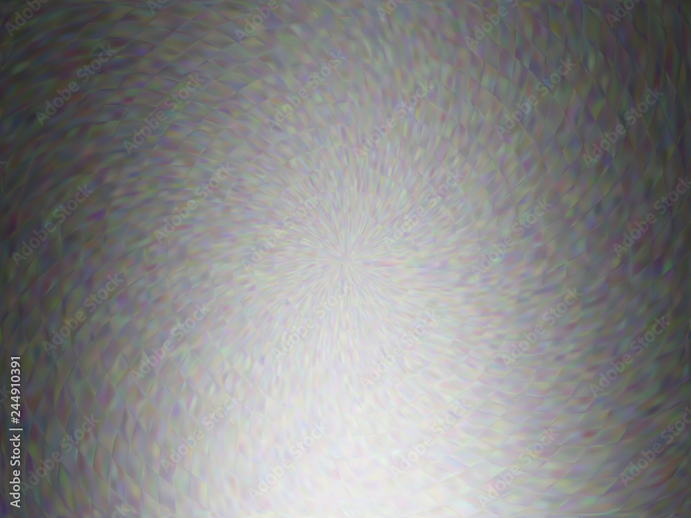 Vector illusion of radial blur effect. Abstract background with ...