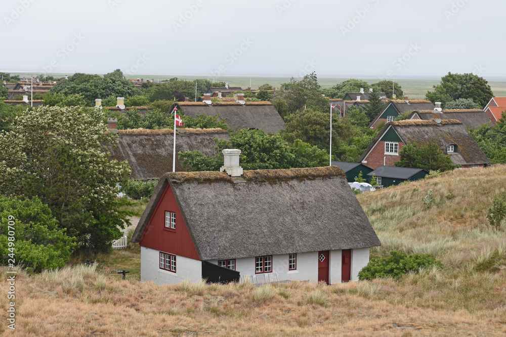 Insel Fanø , Ort Sønderho, Dänemark Stock Photo | Adobe Stock