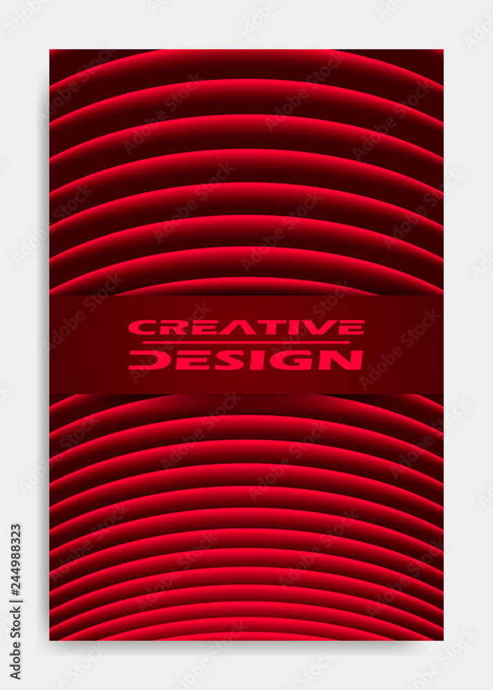 Cover design template for decoration presentation, brochure, catalog ...