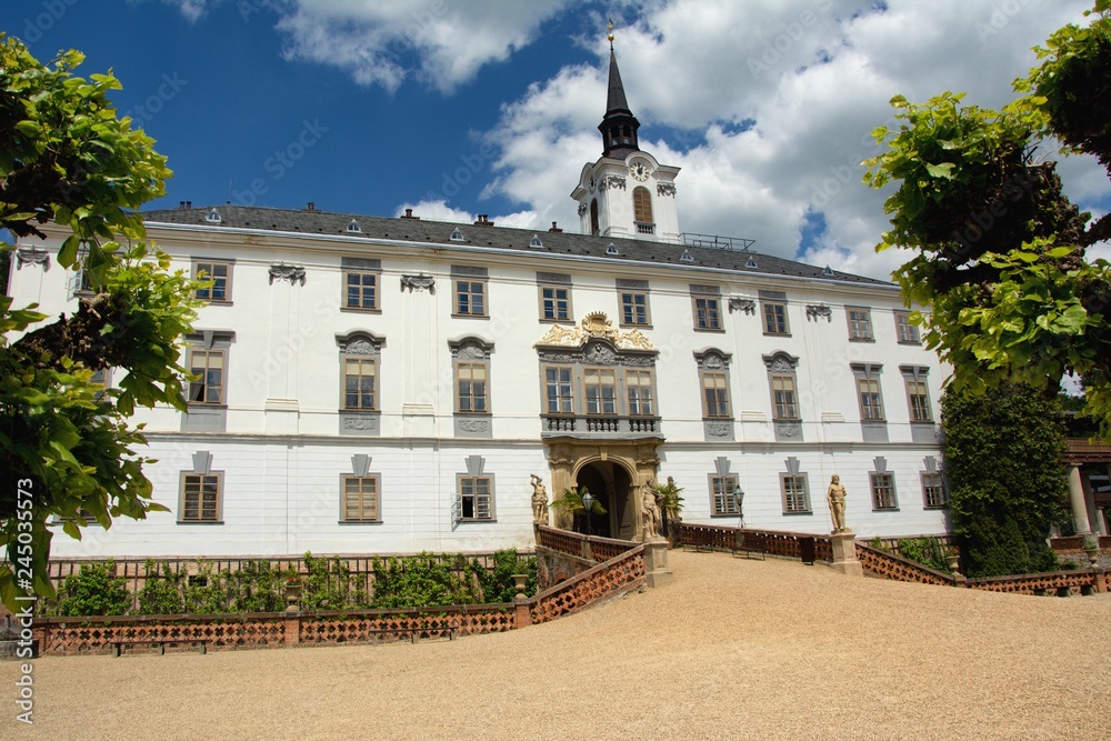 Originally medieval stronghold was reconstructed into a Renaissance ...