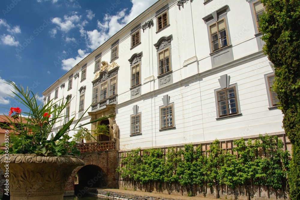 Originally medieval stronghold was reconstructed into a Renaissance ...