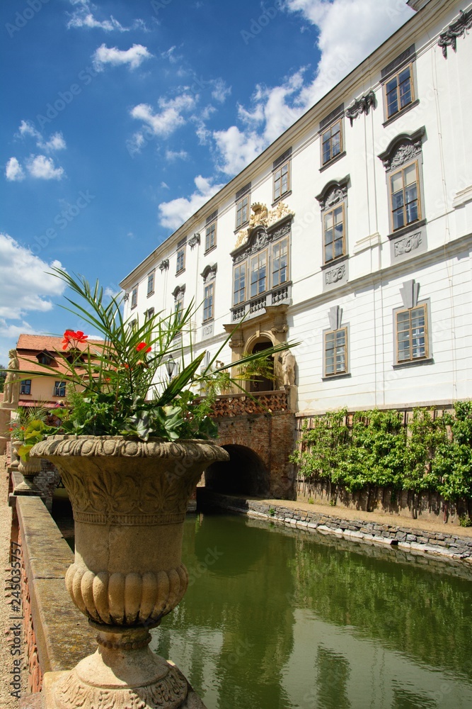 Originally medieval stronghold was reconstructed into a Renaissance ...