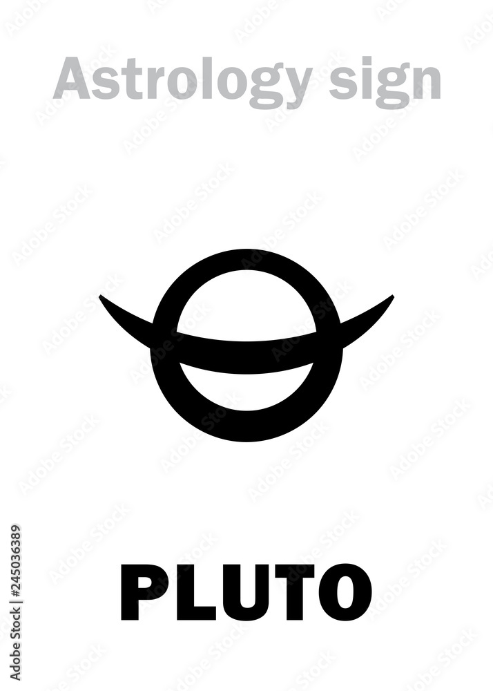 Astrology Alphabet: PLUTO, higher global planet (planetoid ...