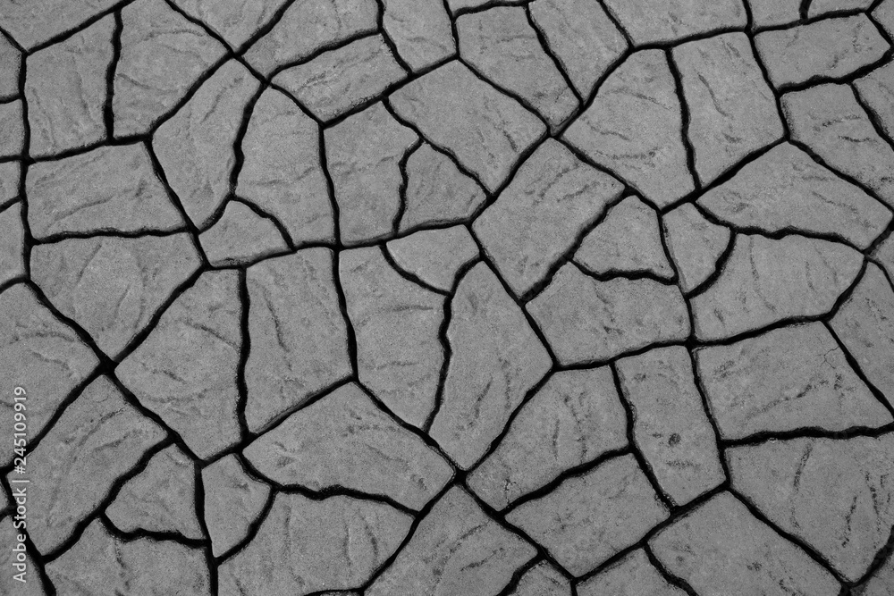 Texture Background of gary brick floor Stock Photo | Adobe Stock