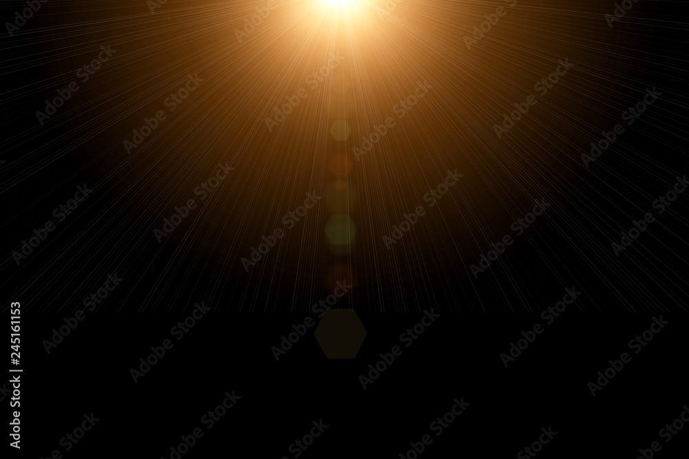 Sun Lens Flare Overlays, Rainbow overlays photoshop overlays Stock ...