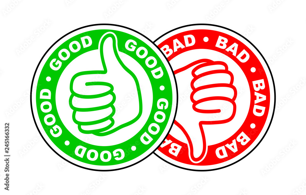 Good Bad Icon