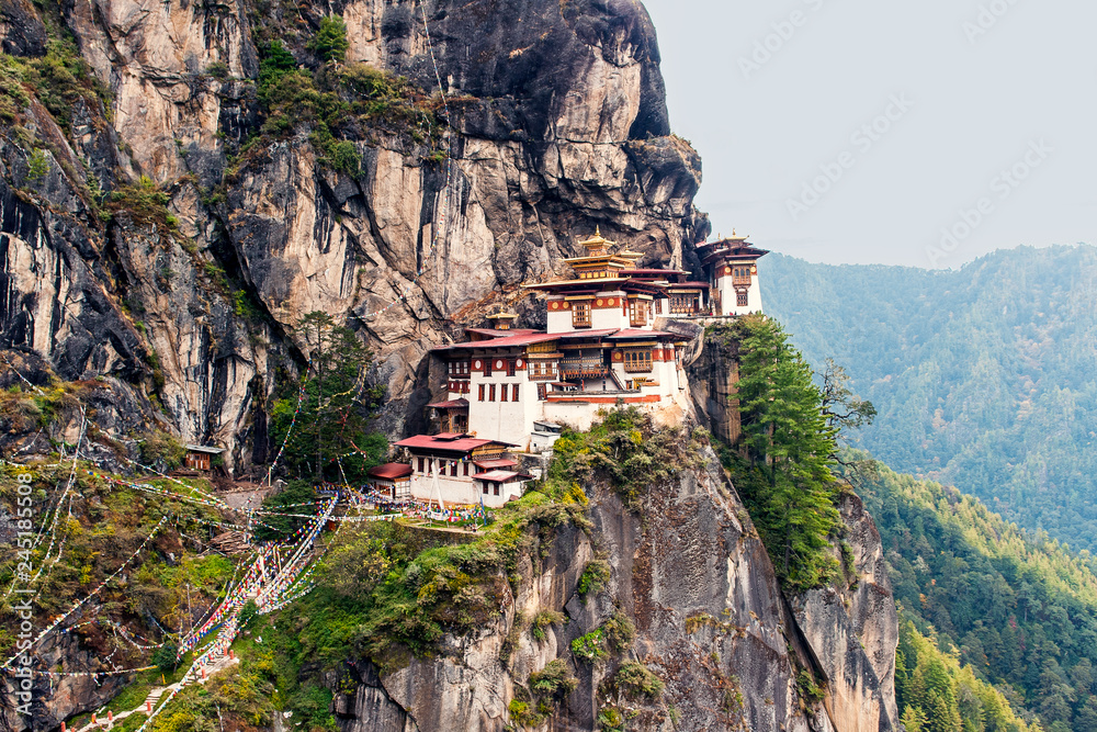 Paro Taktsang: The Tiger's Nest Monastery - Bhutan. Taktsang is the ...