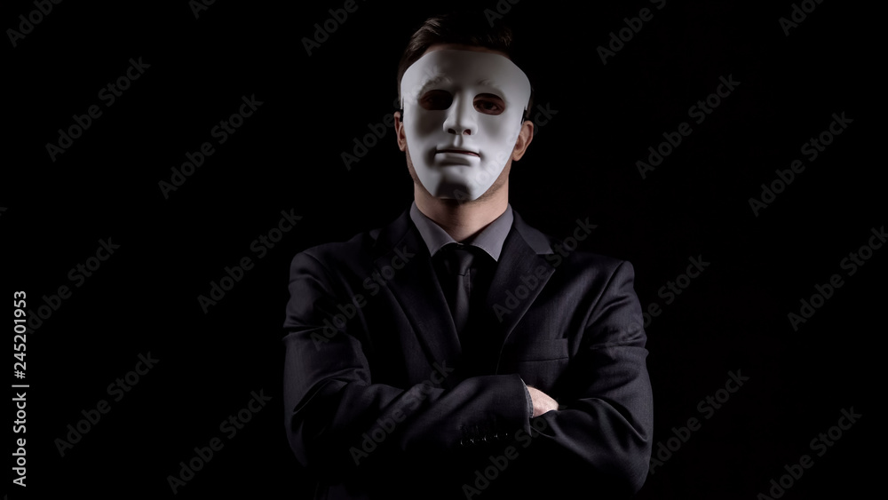 Anonymous Man Suit