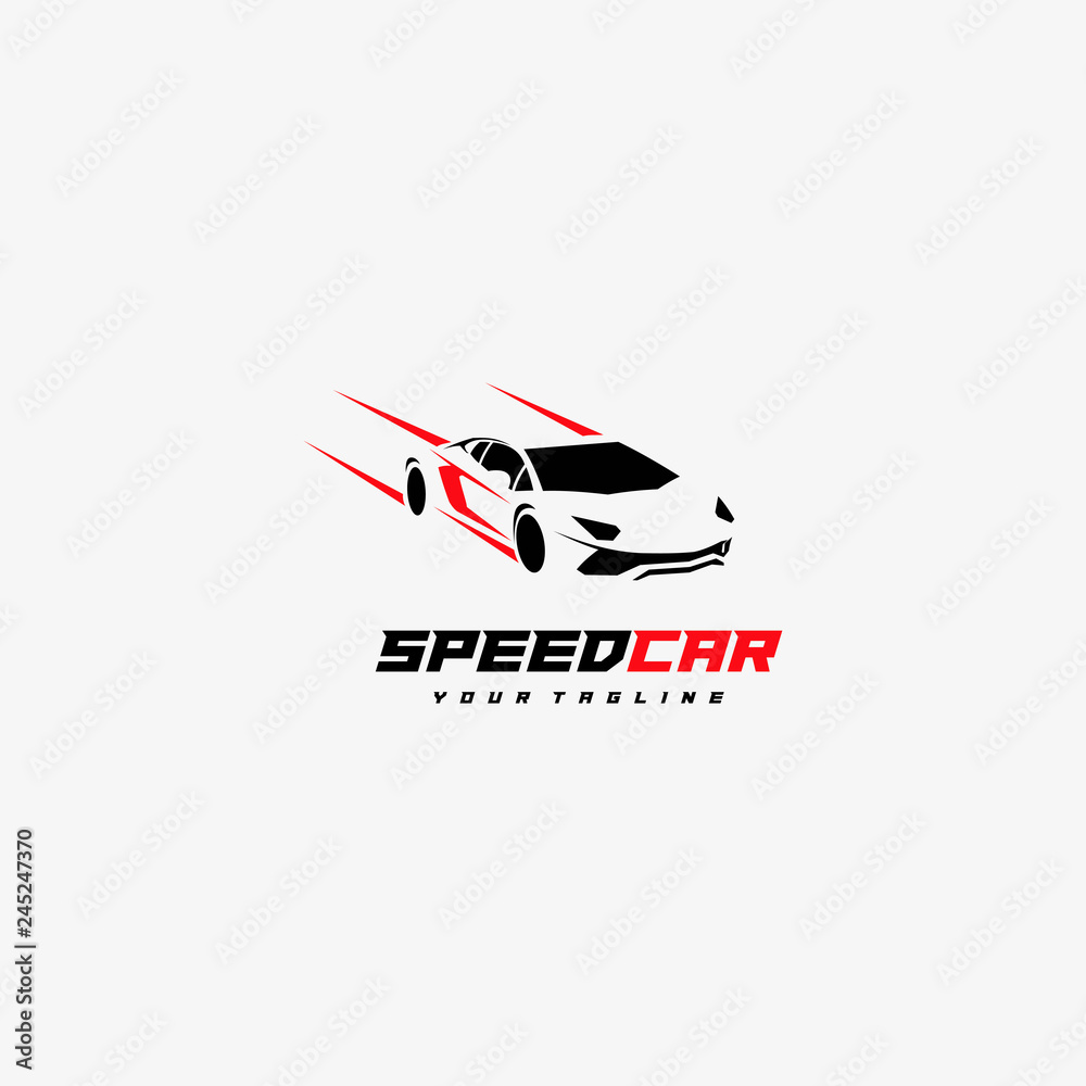 Car Speed Logo Design