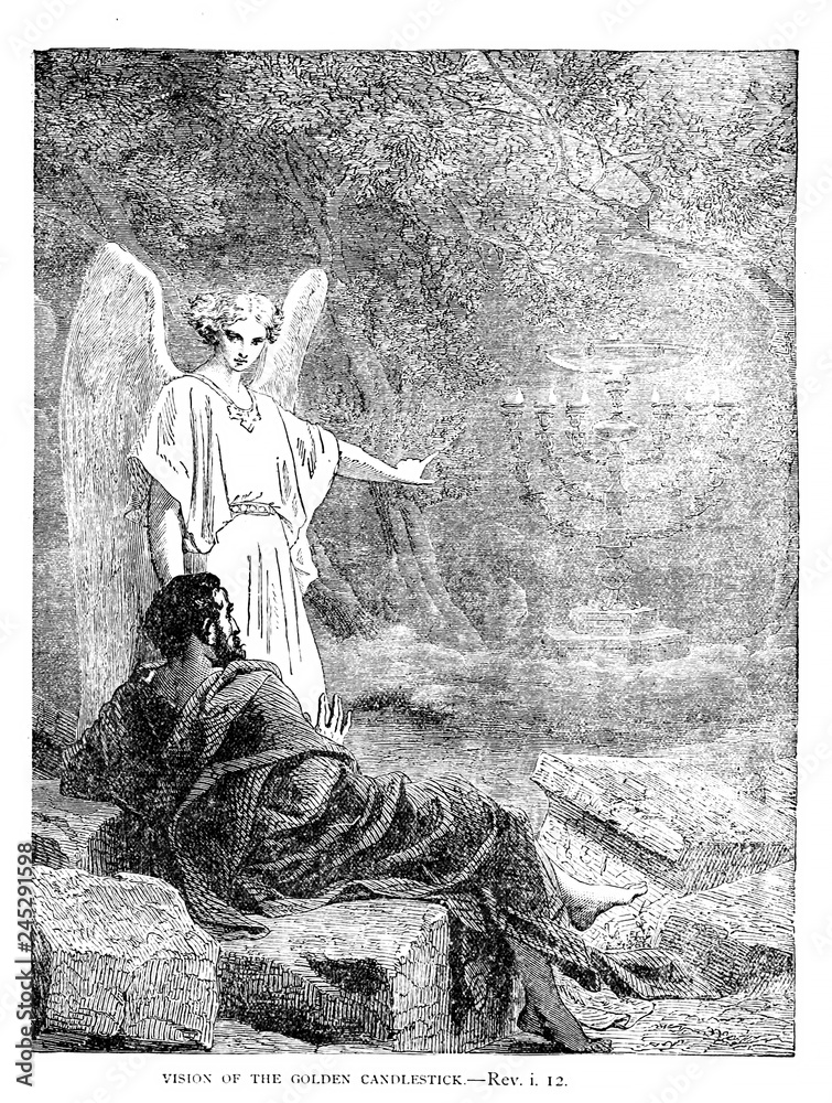 John The Apocalypse Stock Illustration | Adobe Stock