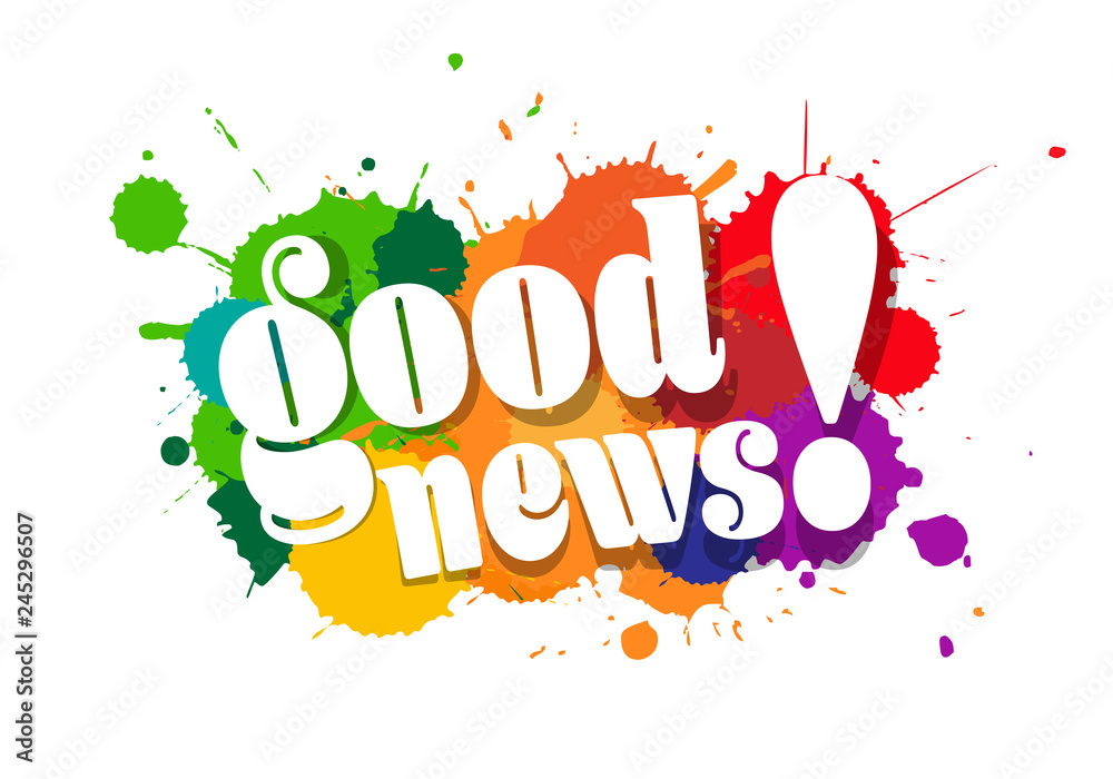 Good news ! Stock Vector | Adobe Stock