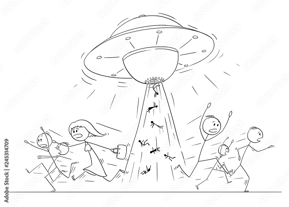 Cartoon stick figure drawing illustration of group or crowd of people ...