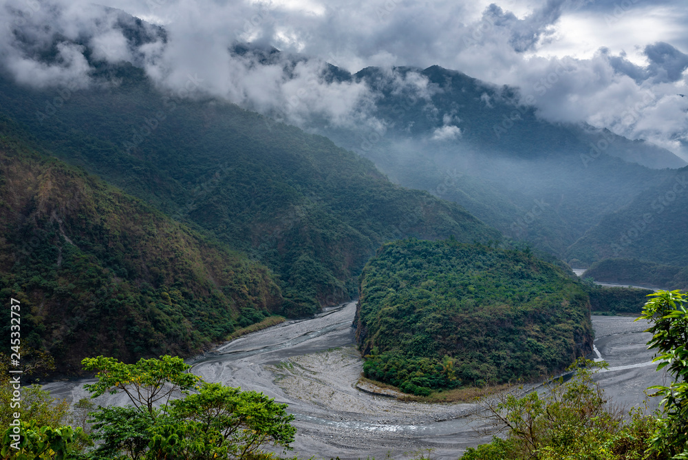 Snake Head Mountain - a leftover of the river's erosion and a holy site ...