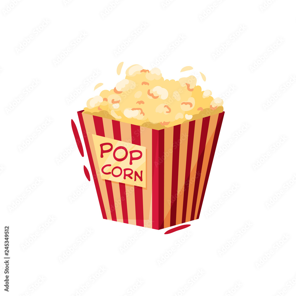 Circus Popcorn Clip Art