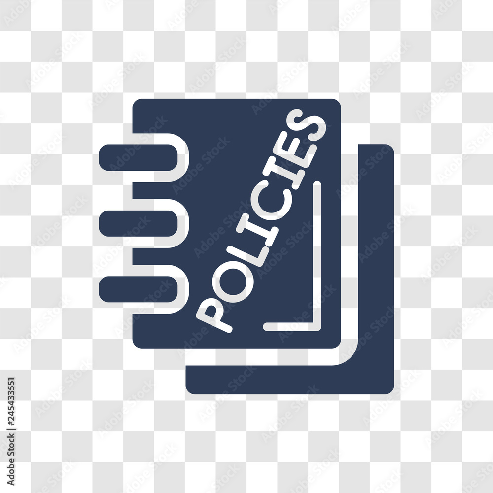 hr policies icon vector Stock Vector | Adobe Stock